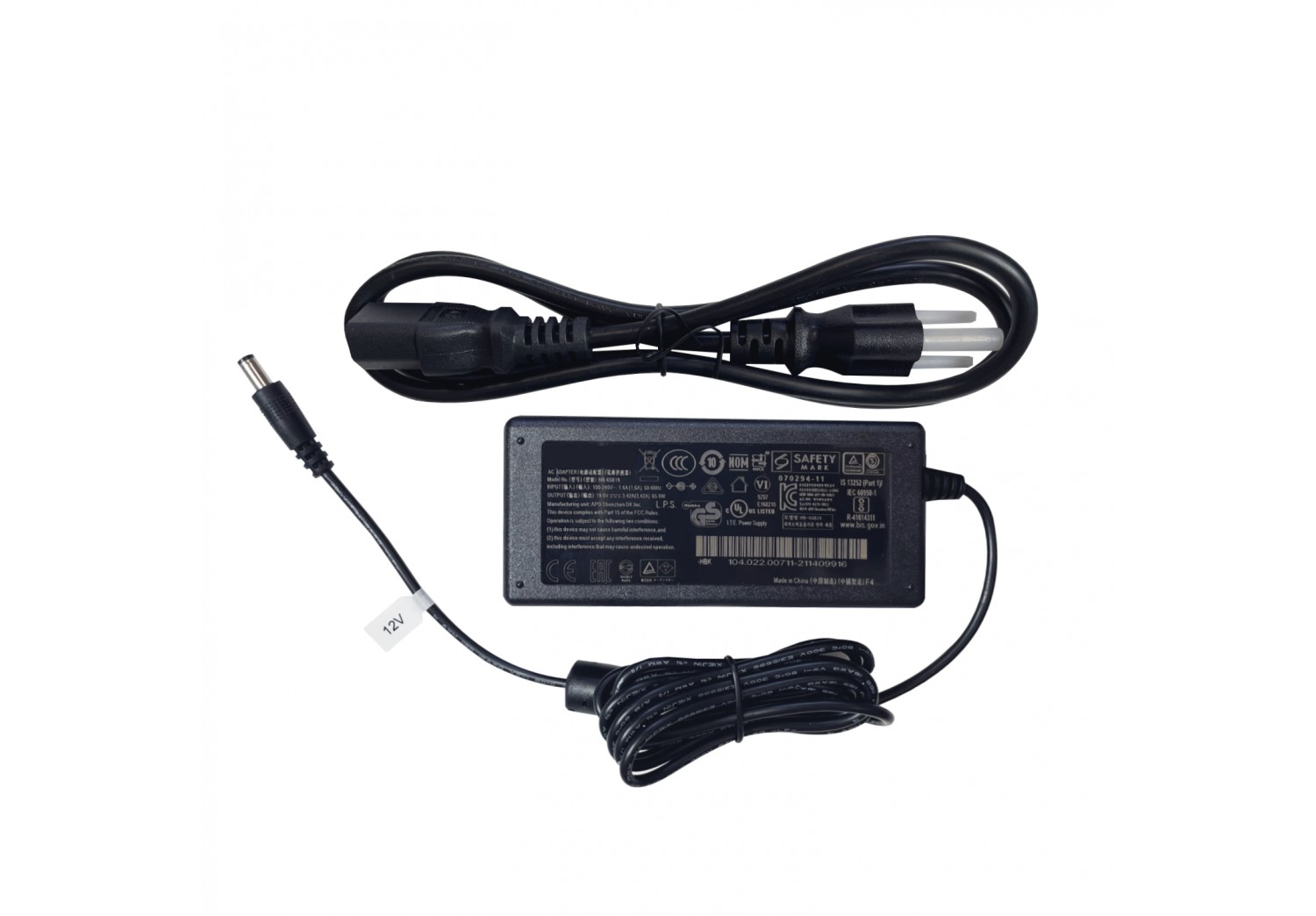 19V-3.42A AC Power Adapter