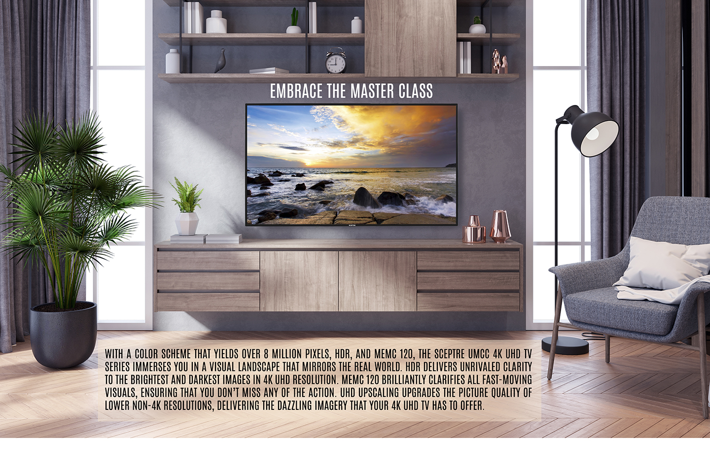 U650CV-UMCC 65" 4K UHD TV