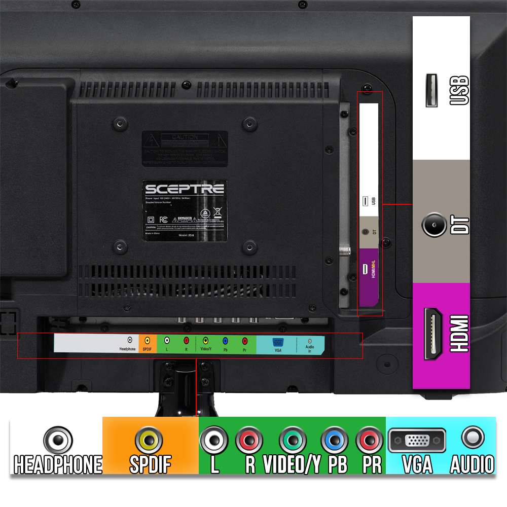 E249BV-SR 24" LED HDTV