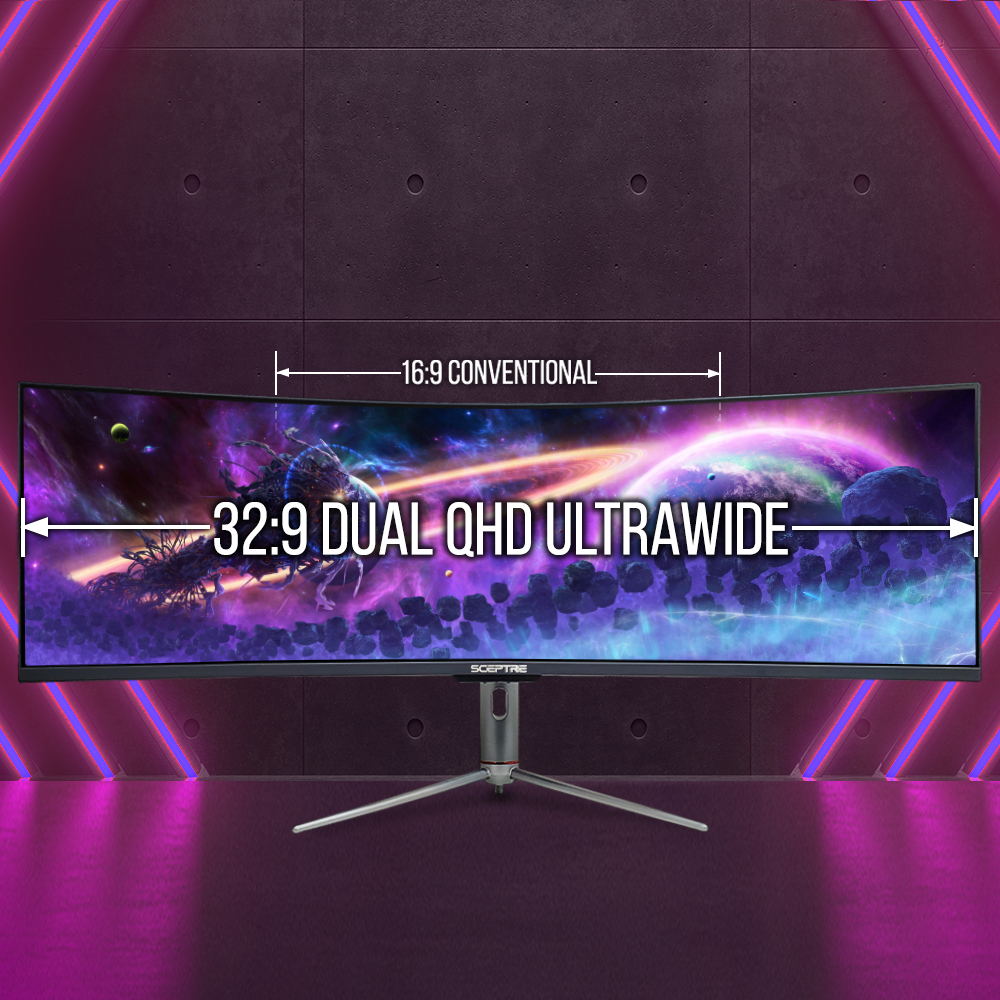 C505B-QSN168 49" Curved LED Monitor