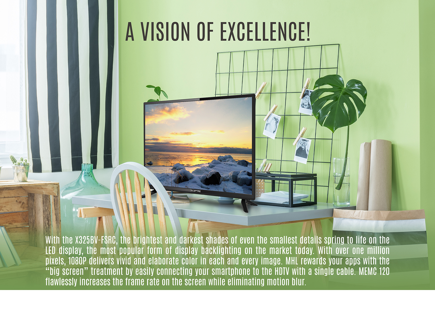 X325BV-FSRC 32" LED TV