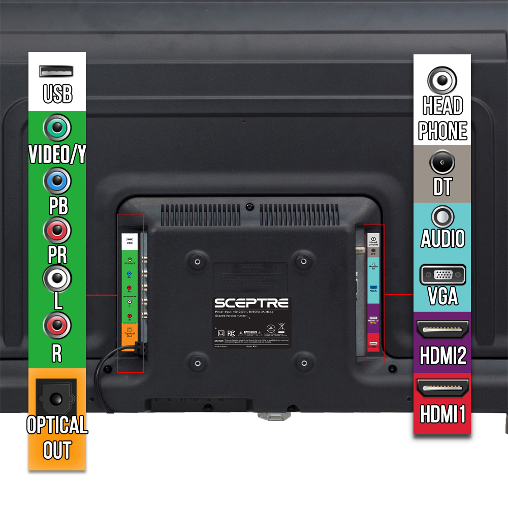 X322BV-SR 32" LED HDTV