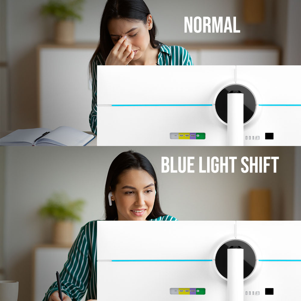 E448B-FSN168W 43.8" NEBULA Dual Full HD Ultrawide Gaming Monitor